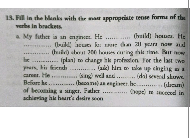 13 Fill in the blanks with the most | StudyX