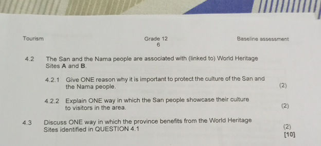 42 The San and the Nama people are | StudyX