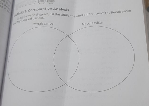 Activity 1 Comparative Analysis Using the | StudyX
