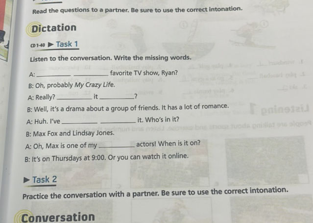 Read the questions to a partner Be sure to | StudyX