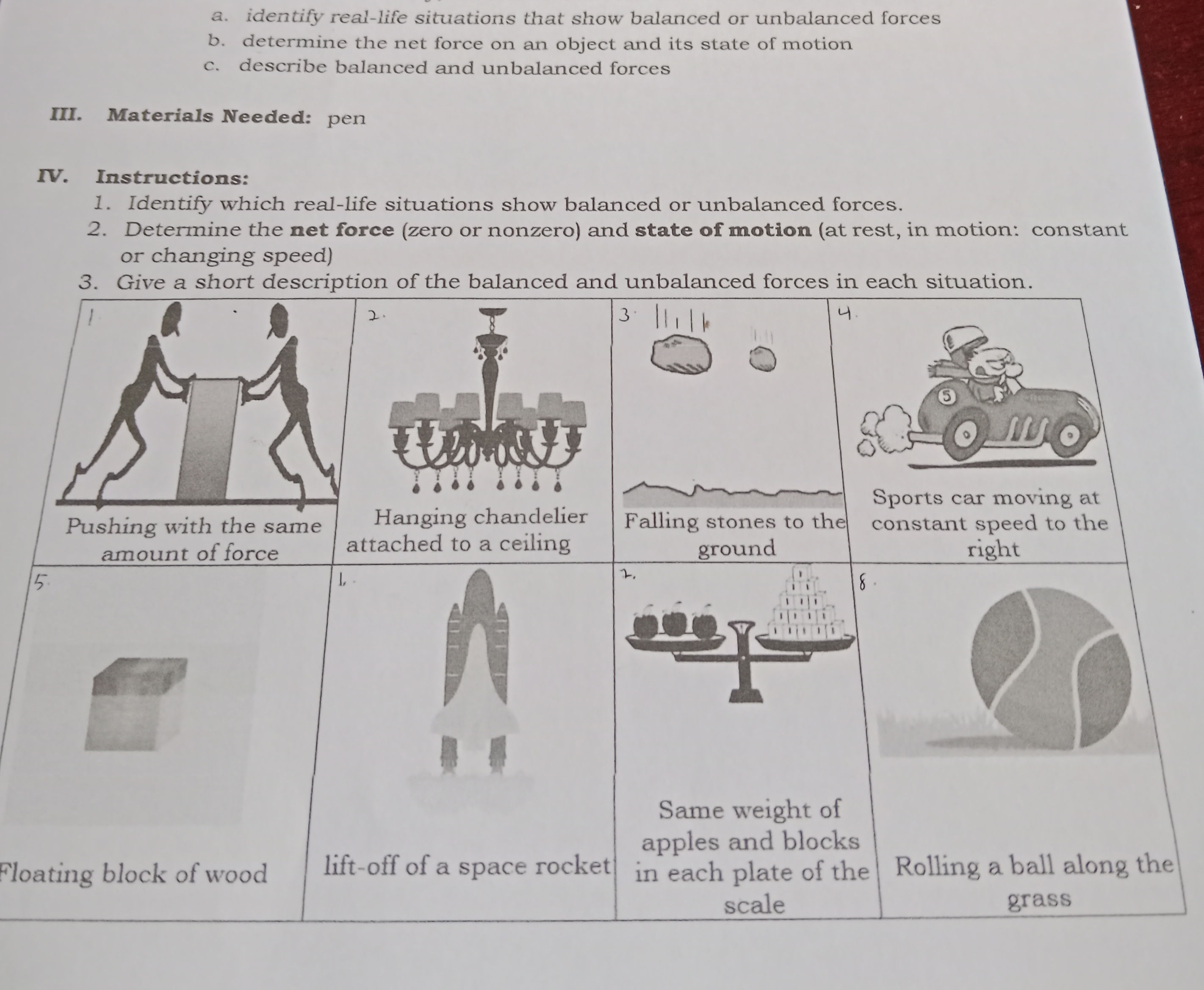 a identify real-life situations that show | StudyX