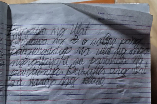 Magsulat ng 3 o 4 na pangungusap na ulat ay | StudyX