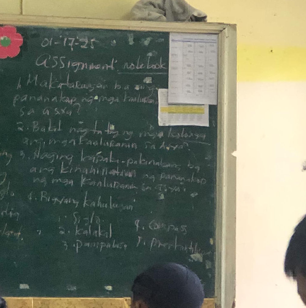 01-17-25 Assignment notebook 1 Makalarawan | StudyX