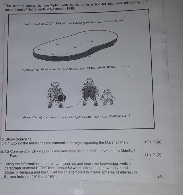 The cartoon below by Joe Spier was published | StudyX