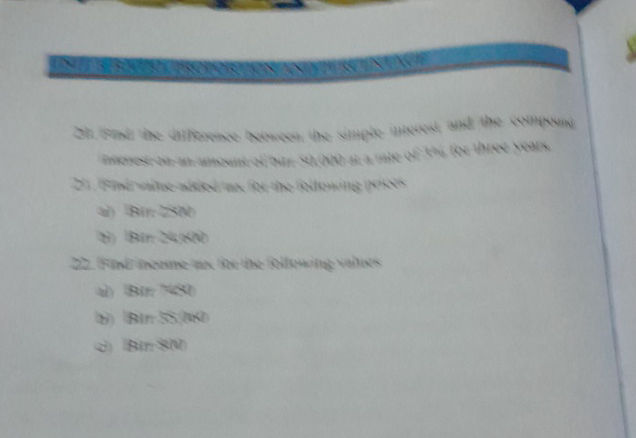 21 Find the difference between the simple | StudyX