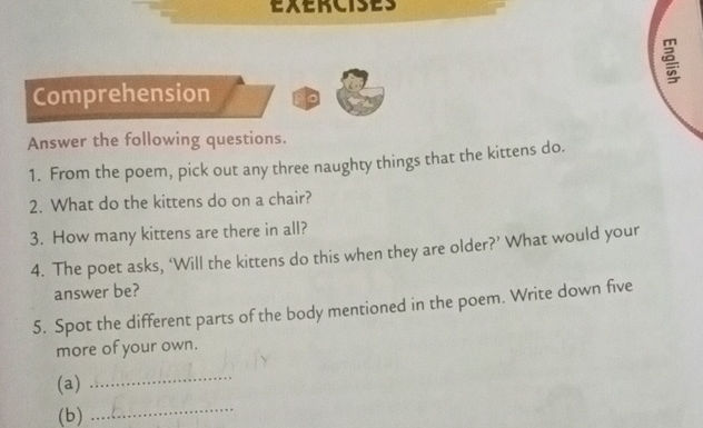 Comprehension Answer the following questions | StudyX