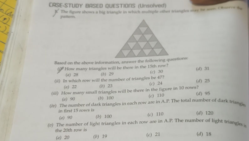 CASE-STUDY BASED QUESTIONS (Unsolved) The