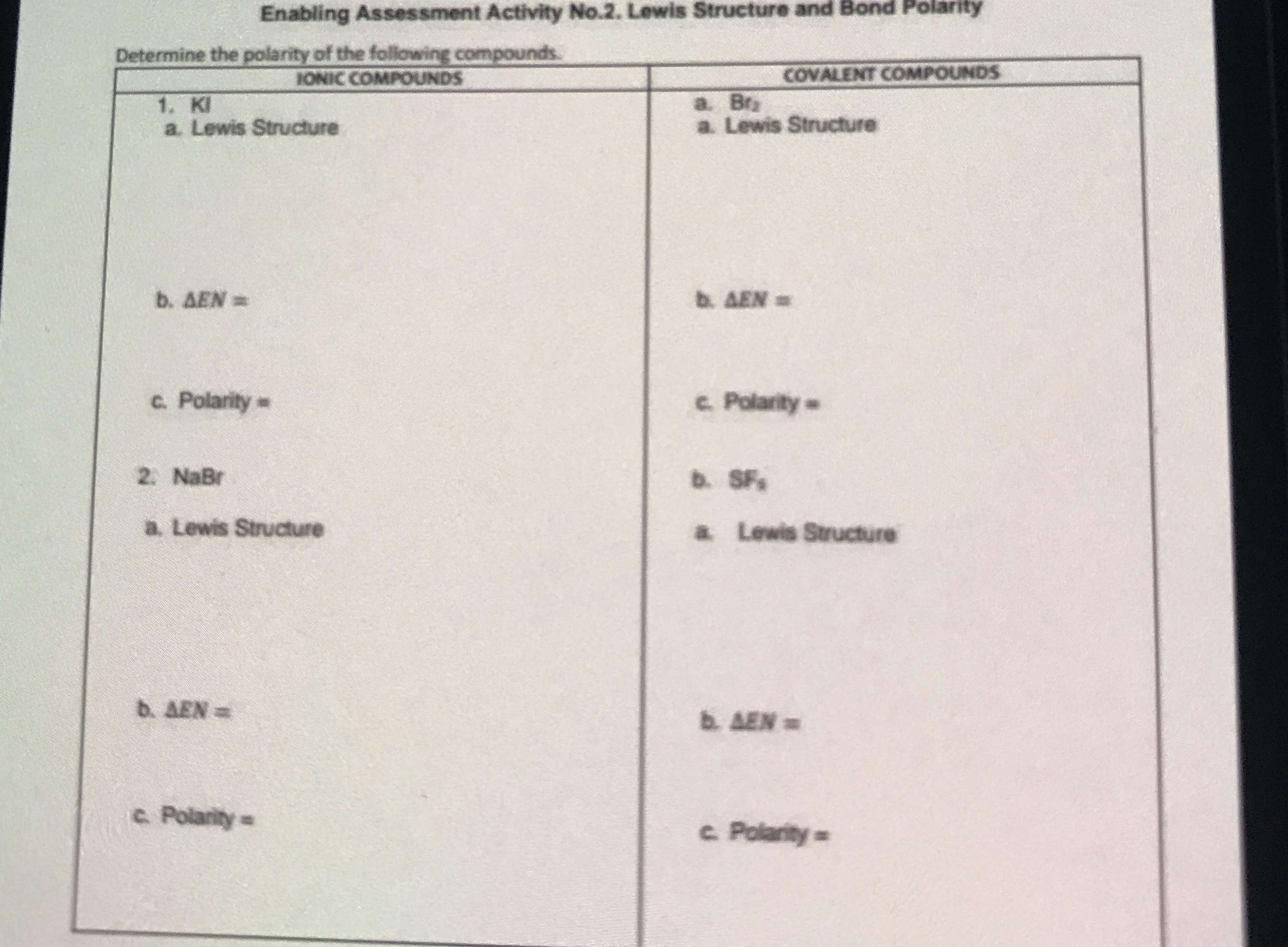 Enabling Assessment Activity No2 Lewis | StudyX