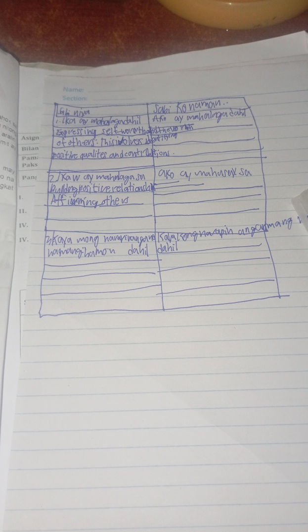 Sabi niya Sabi ko naman 1Ika ay mahalaga | StudyX