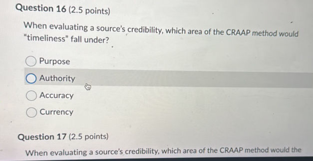 Question 16 (25 points) When evaluating a | StudyX