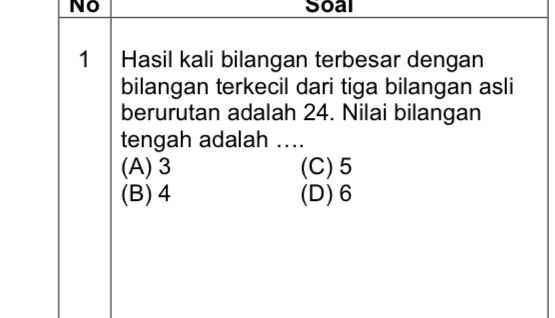 Hasil kali bilangan terbesar dengan bilangan | StudyX