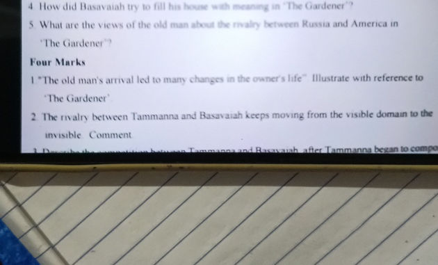 4 How did Basavaiah try to fill his house