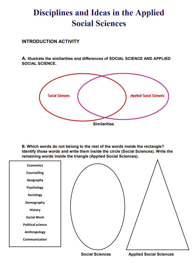Disciplines and Ideas in the Applied Social | StudyX