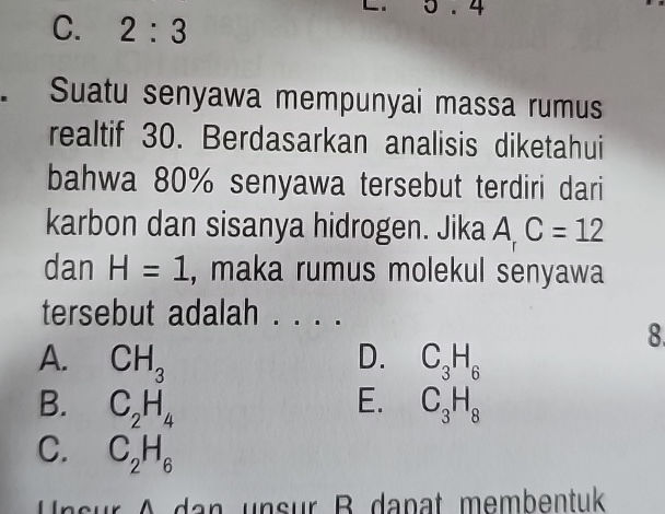 Suatu senyawa mempunyai massa rumus relatif | StudyX
