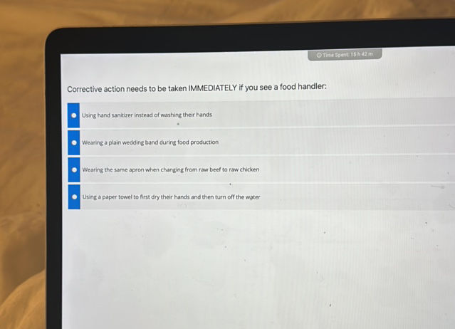 Corrective action needs to be taken | StudyX