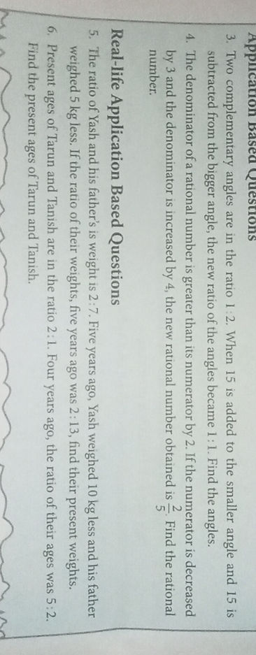 Application Based Questions 3 Two | StudyX