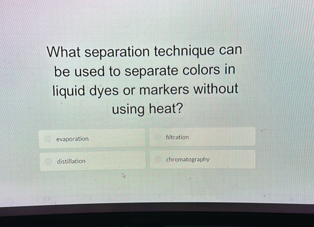 What separation technique can be used to | StudyX