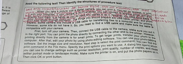 Read the following text Then identify the | StudyX