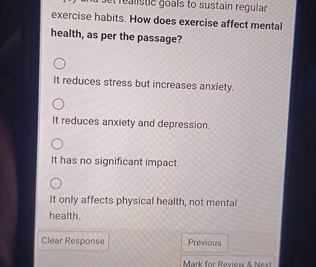 goals to sustain regular exercise habits How | StudyX