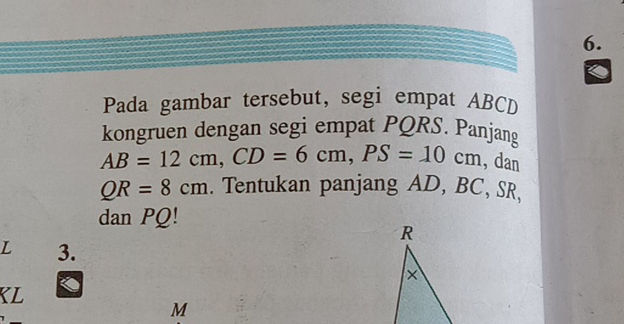 Pada gambar tersebut segi empat ABCD | StudyX