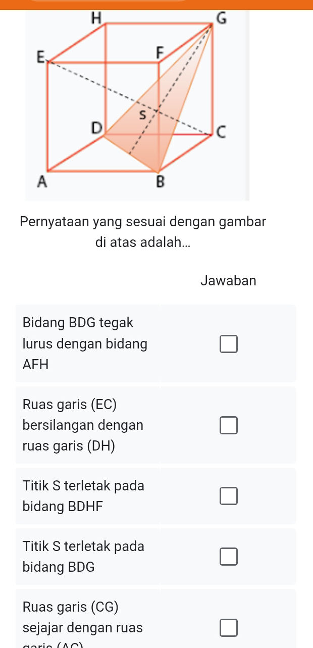 Pernyataan yang sesuai dengan gambar di atas | StudyX