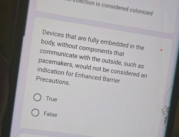 Devices that are fully embedded in the body | StudyX