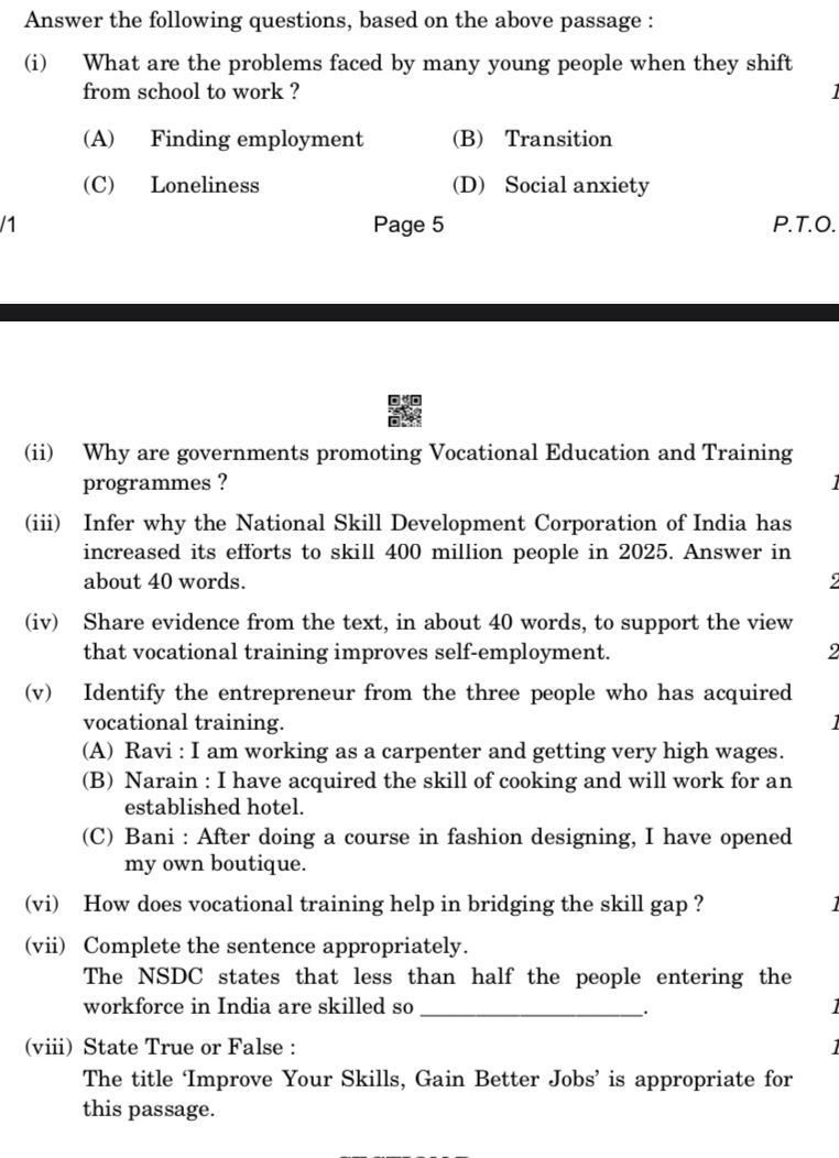 Answer the following questions based on the | StudyX