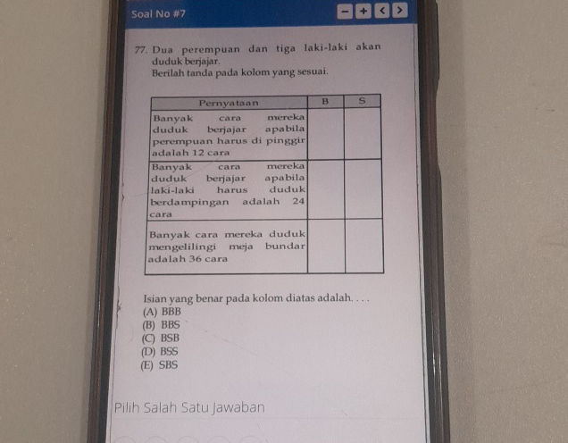 77 Dua perempuan dan tiga laki-laki akan | StudyX