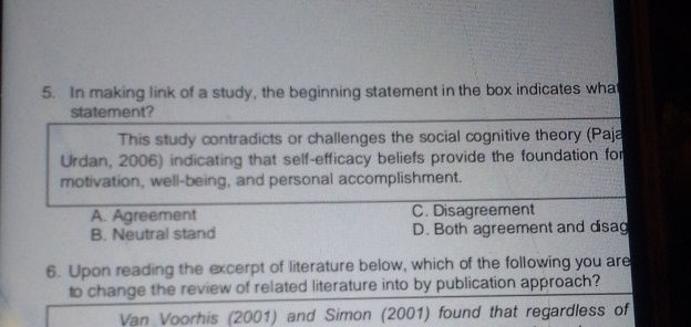 5 In making link of a study the beginning | StudyX