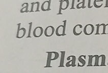 and plateletsblood componentsPlasma