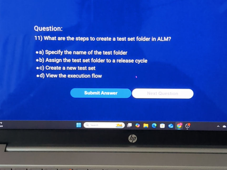 Question 11) What are the steps to create a | StudyX