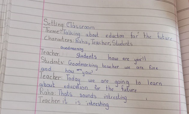 Setting Classroom Theme Talking about | StudyX