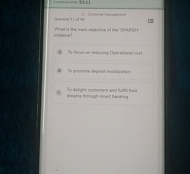 What is the main objective of the SPARSH | StudyX