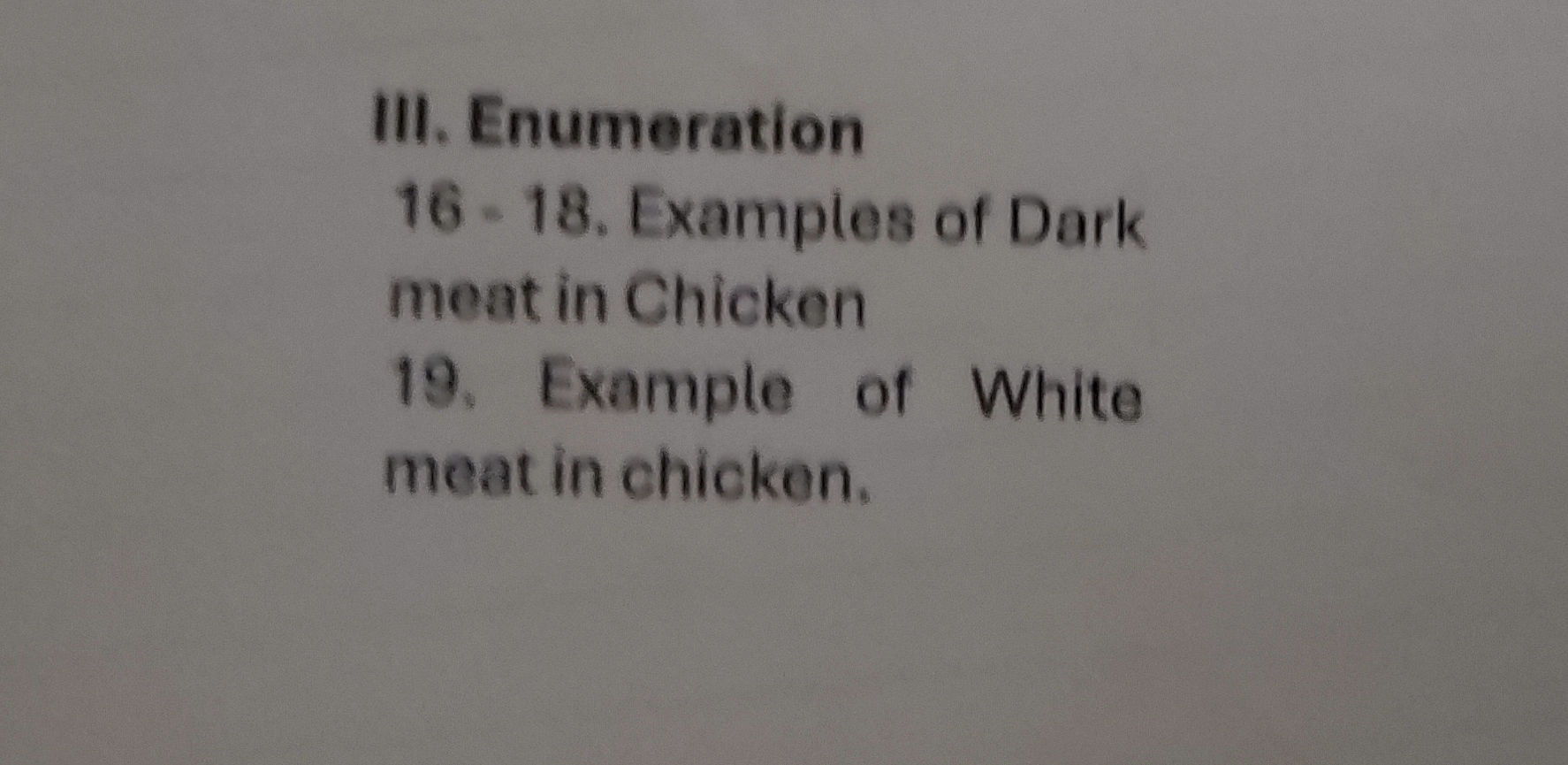 III Enumeration 16 - 18 Examples of Dark | StudyX