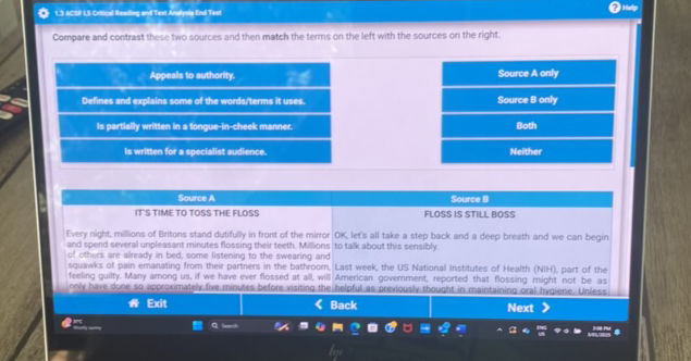 Compare and contrast these two sources and | StudyX