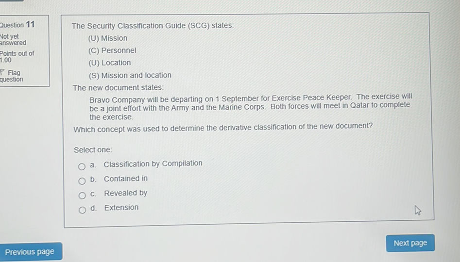 Question 11 Not yet answered Points out of | StudyX