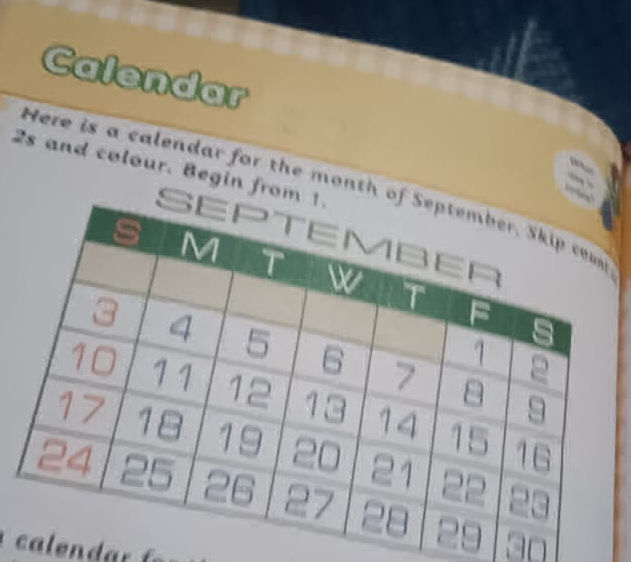 Calendar Here is a calendar for the month of | StudyX
