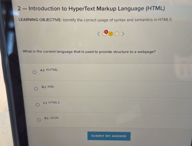 2- Introduction to HyperText Markup Language | StudyX
