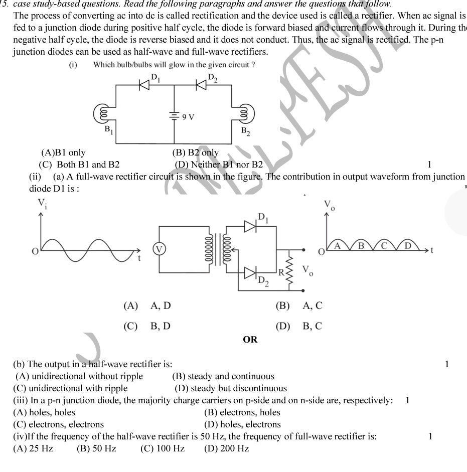 5 case study-based questions Read the | StudyX