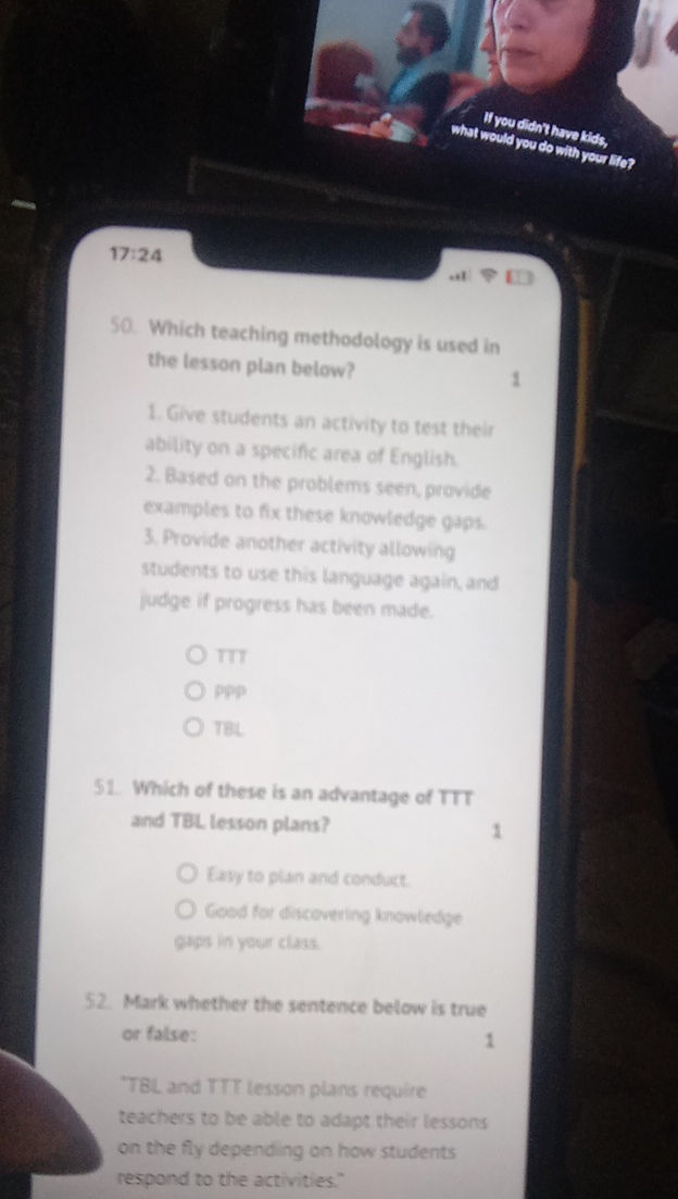 50 Which teaching methodology is used in the | StudyX