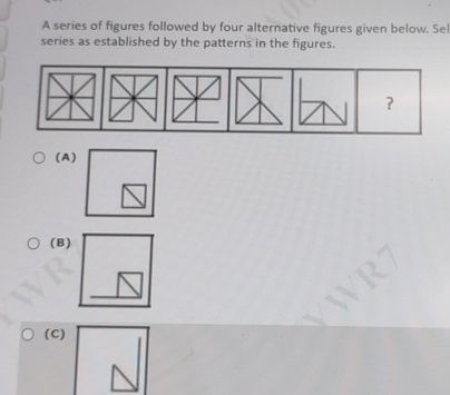 A series of figures followed by four | StudyX