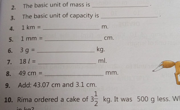2 The basic unit of mass is 3 The basic unit | StudyX