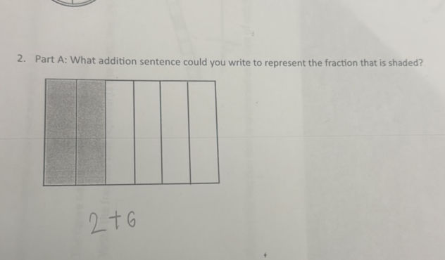 2 Part A What addition sentence could you | StudyX