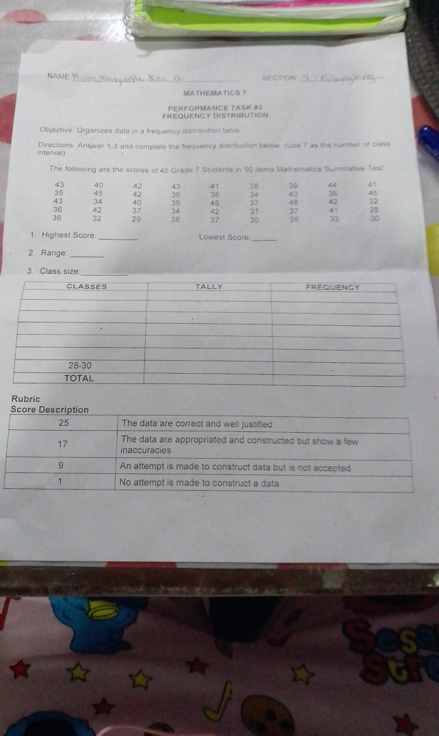 NAME Muoz Margarette Kina O SECTION | StudyX