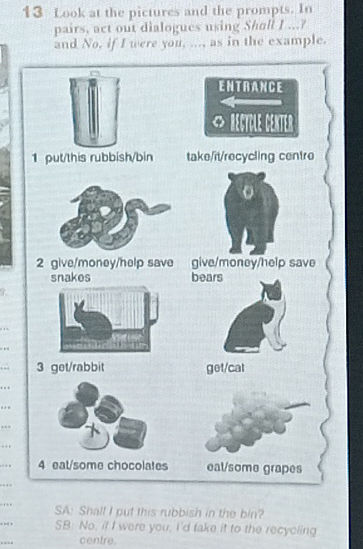 Look at the pictures and the prompts In | StudyX