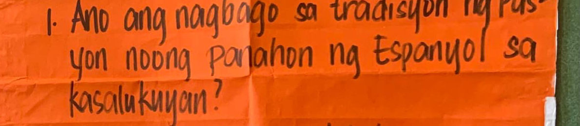 1 Ano ang nagbago sa tradisyon ng Pasko noon