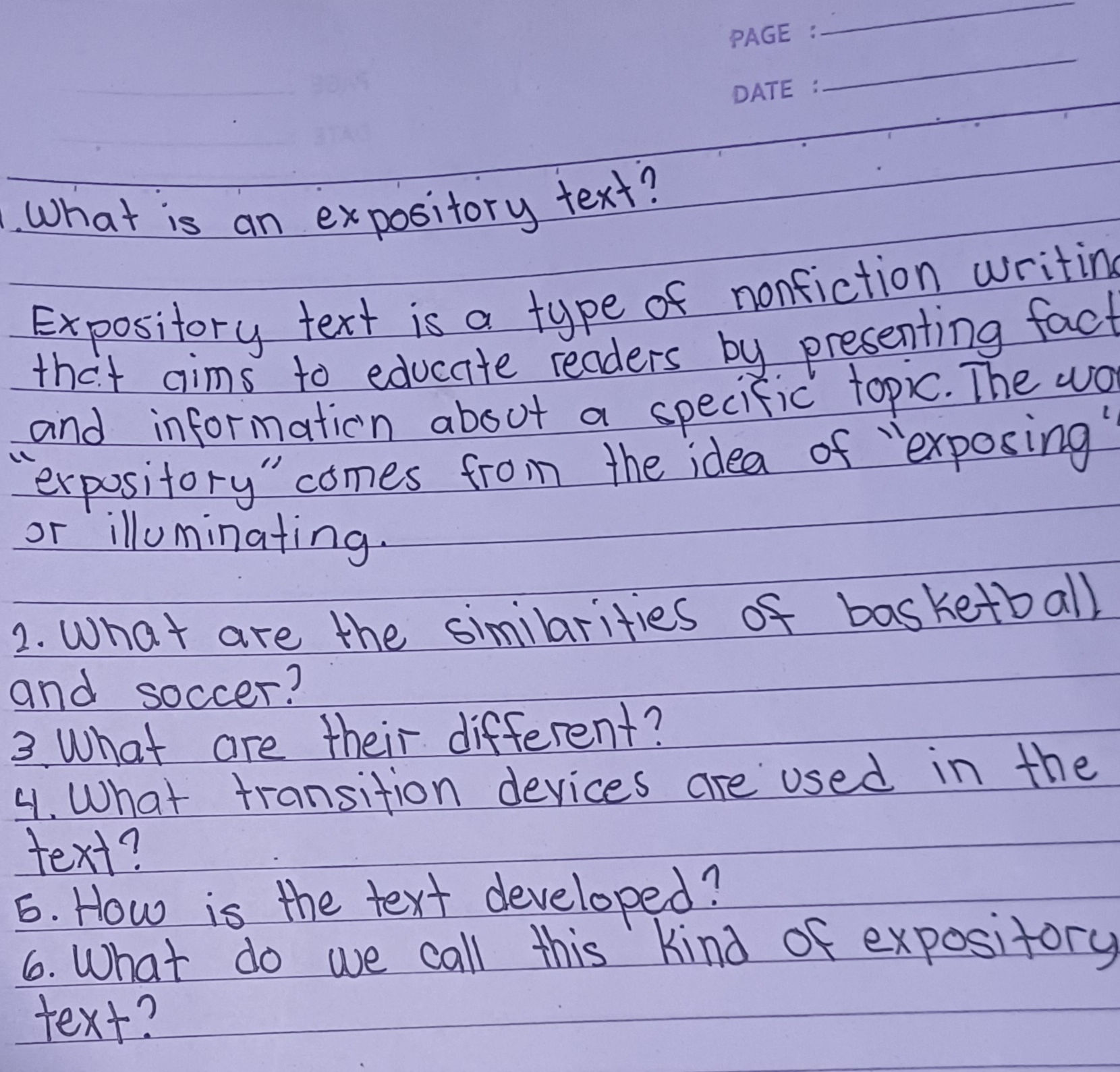 1 What is an expository text Expository text | StudyX