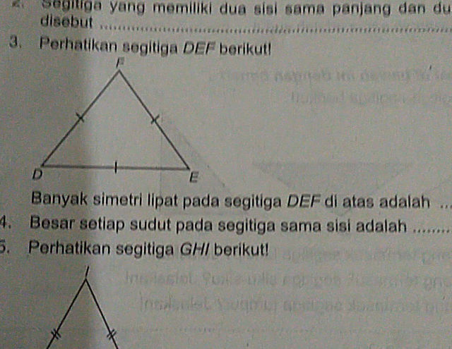 3 Perhatikan segitiga DEF berikut F +----+ | StudyX