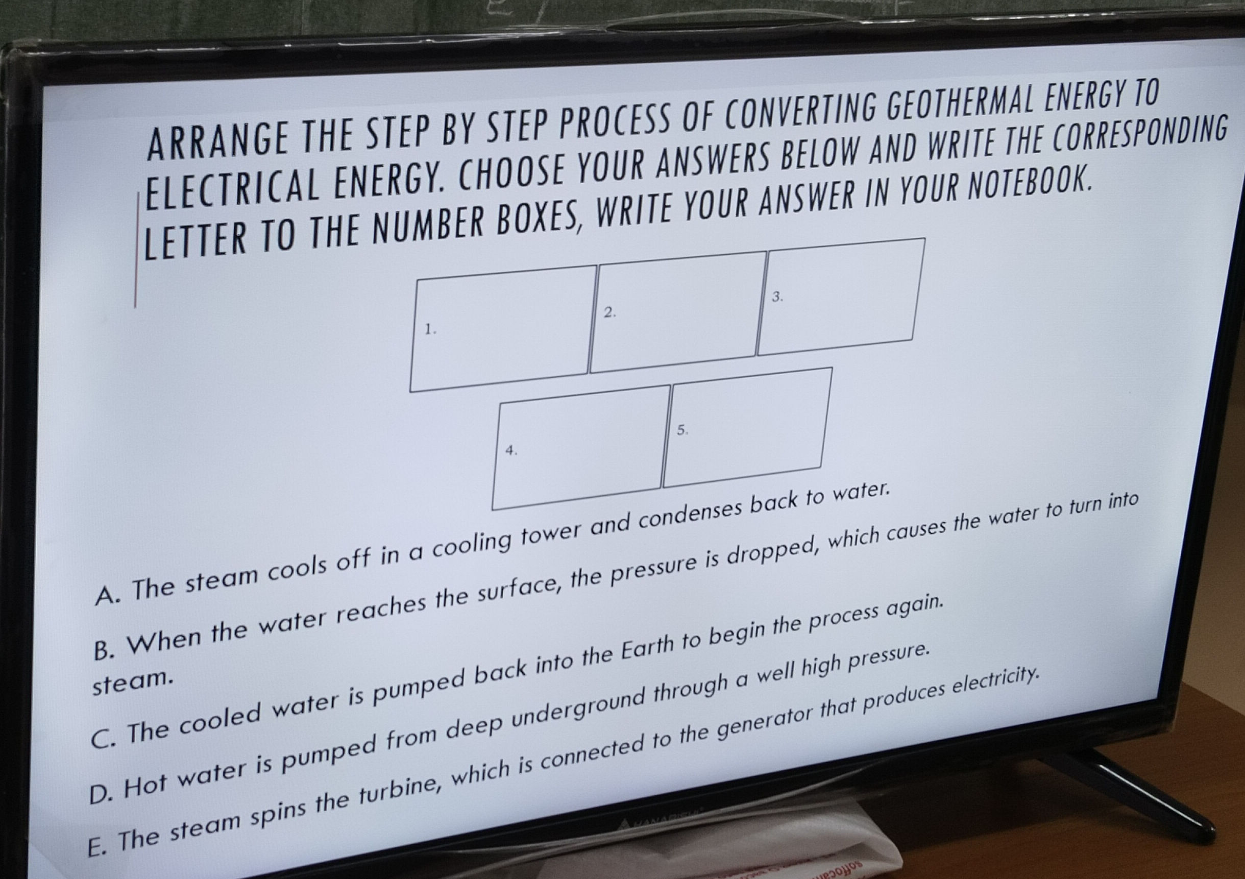 ARRANGE THE STEP BY STEP PROCESS OF | StudyX