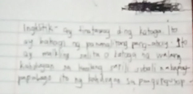 Ingkitik ay tinatawag ding kataga Ito ay | StudyX